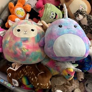 Toys | Huge Lot Of Plush Stuffed Animals Variety Of Brands | Poshmark